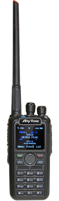 Anytone AT-D878UV Digital DMR Dual-band Handheld Commercial Radio with Roaming and GPS | Powerwerx
