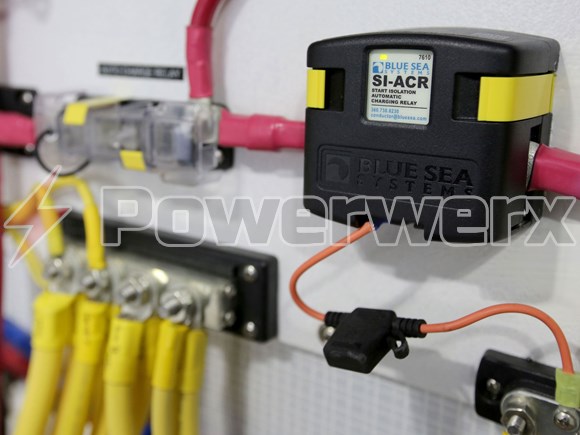 Blue Sea 7610 SI-ACR Automatic Charging Relay 12/24 VDC 120A | Powerwerx