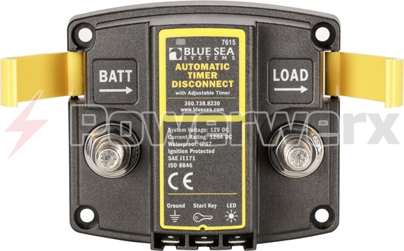 Blue Sea 7615 DC Timer with Low Voltage Disconnect Battery Guard ...