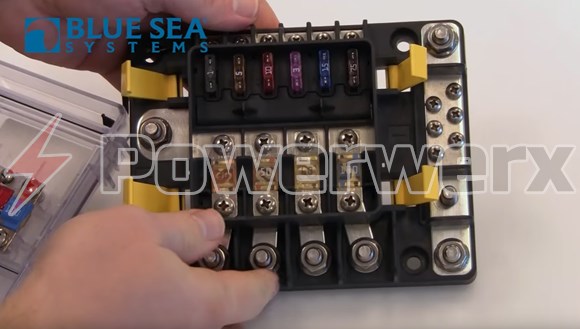 Blue Sea 7748 SafetyHub 150 Fuse Block | Powerwerx