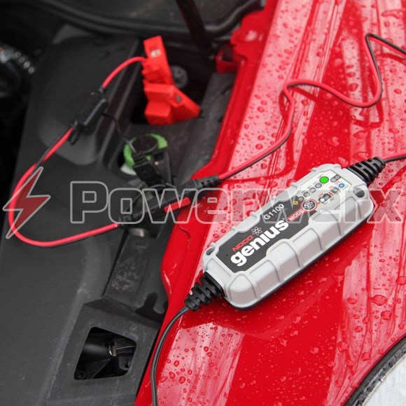 NOCO Genius G1100 6V/12V 1.1 Amp Smart Battery Charger and Maintainer ... NOCO Genius G1100 6V/12V 1.1 Amp Smart Battery Charger and Maintainer ...