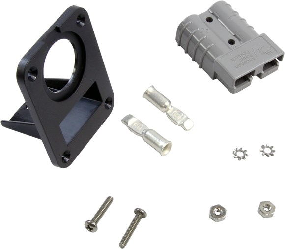 Powerwerx PanelPlateSB2 for Anderson SB50 Series Connectors with One ...