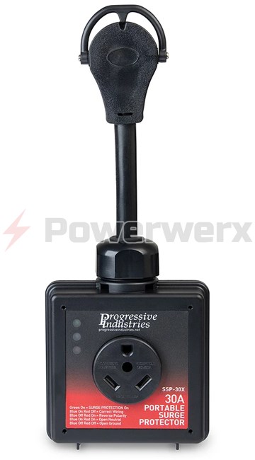 Progressive Industries SSP-30X Portable RV Smart Surge Protector 30A ...