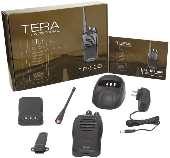 TERA TR-500 Dual Band VHF/UHF 16 Channel Handheld Commercial Radio ...