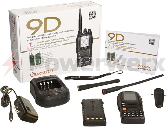 Wouxun KG-UV9D Plus U.S. Version 7-Band 999 Channel Dual-Band Handheld ...